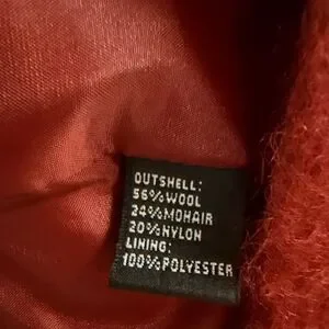 Jackets & Coats | Wool Mohairblazer Oxblood Blazer Red 6 | Poshmark